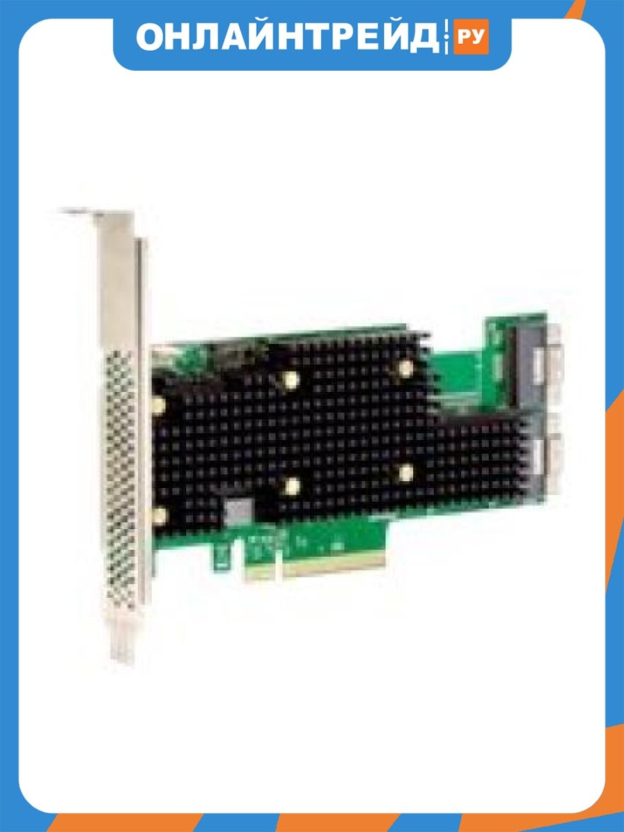 Контроллер Broadcom eHBA 9600-16i, SAS/SATA/NVMe, PCIe x8 Gen 4.0, 2 x8 SFF-8654 ( 05-50111-00)