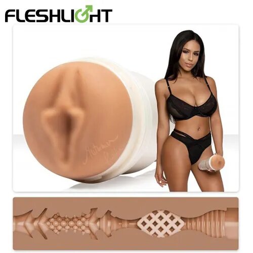 FLESHLIGHT Мастурбатор Autumn Falls Cream Signature, вагина
