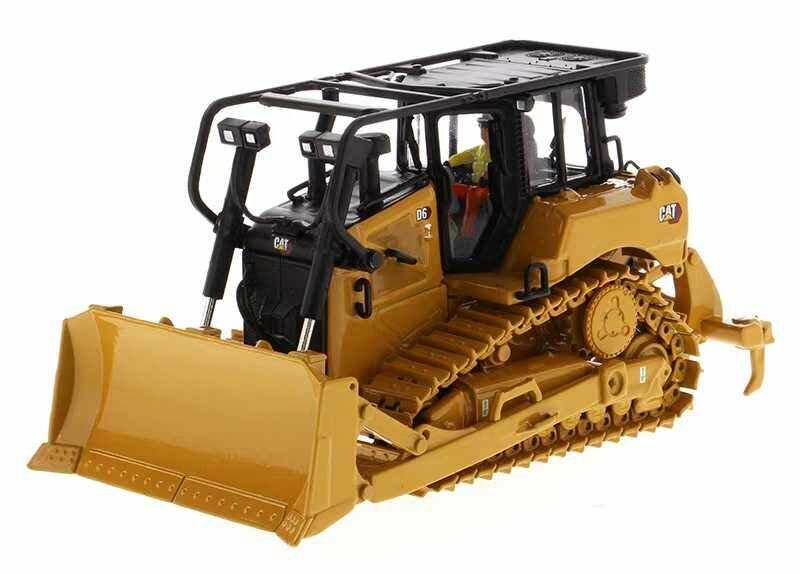 DM 85553 Модель гусеничного бульдозера Caterpillar D6 с отвалом SU (масштаб 1:50)