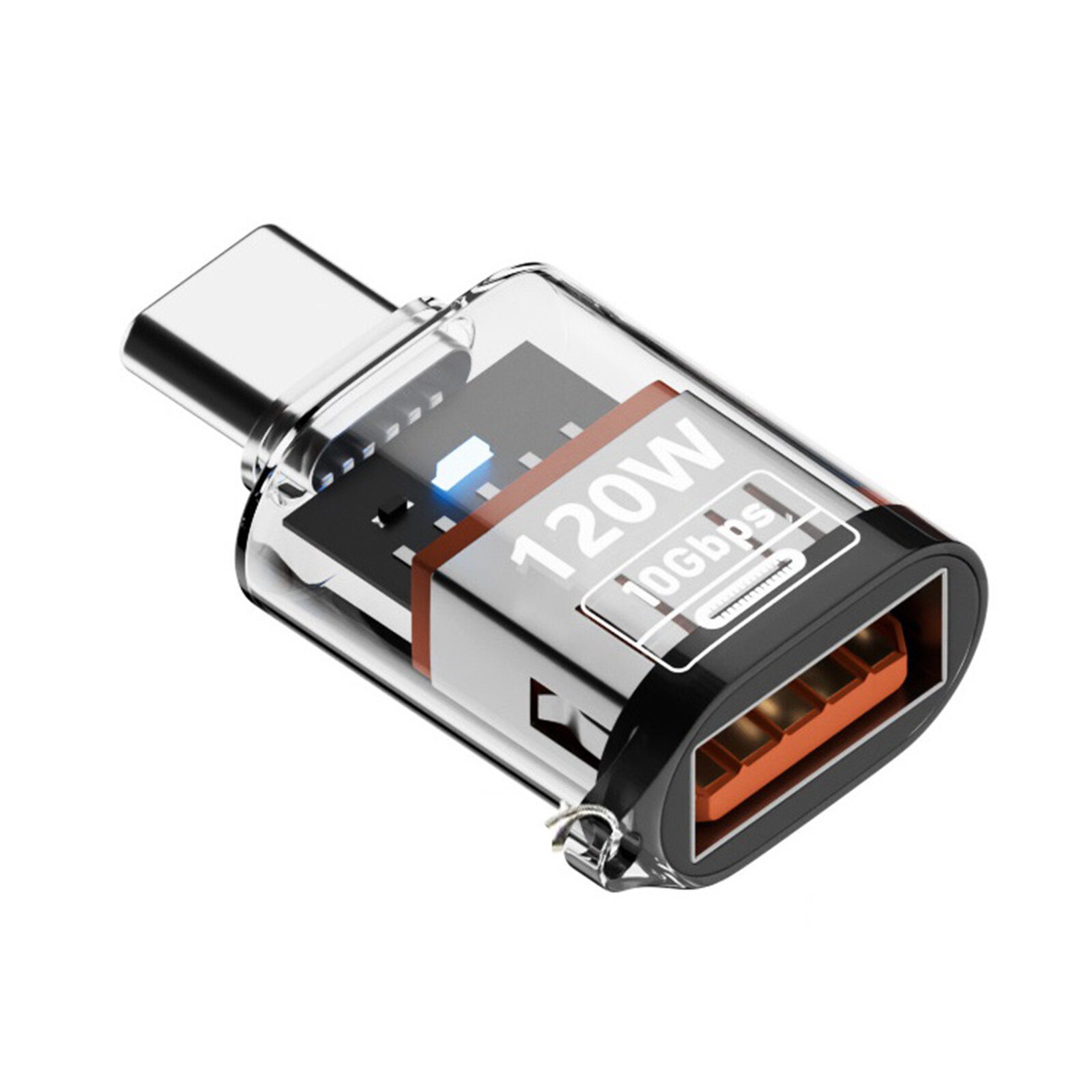 Type-C Male to USB A Female с поддержкой PD 120W зарядки и