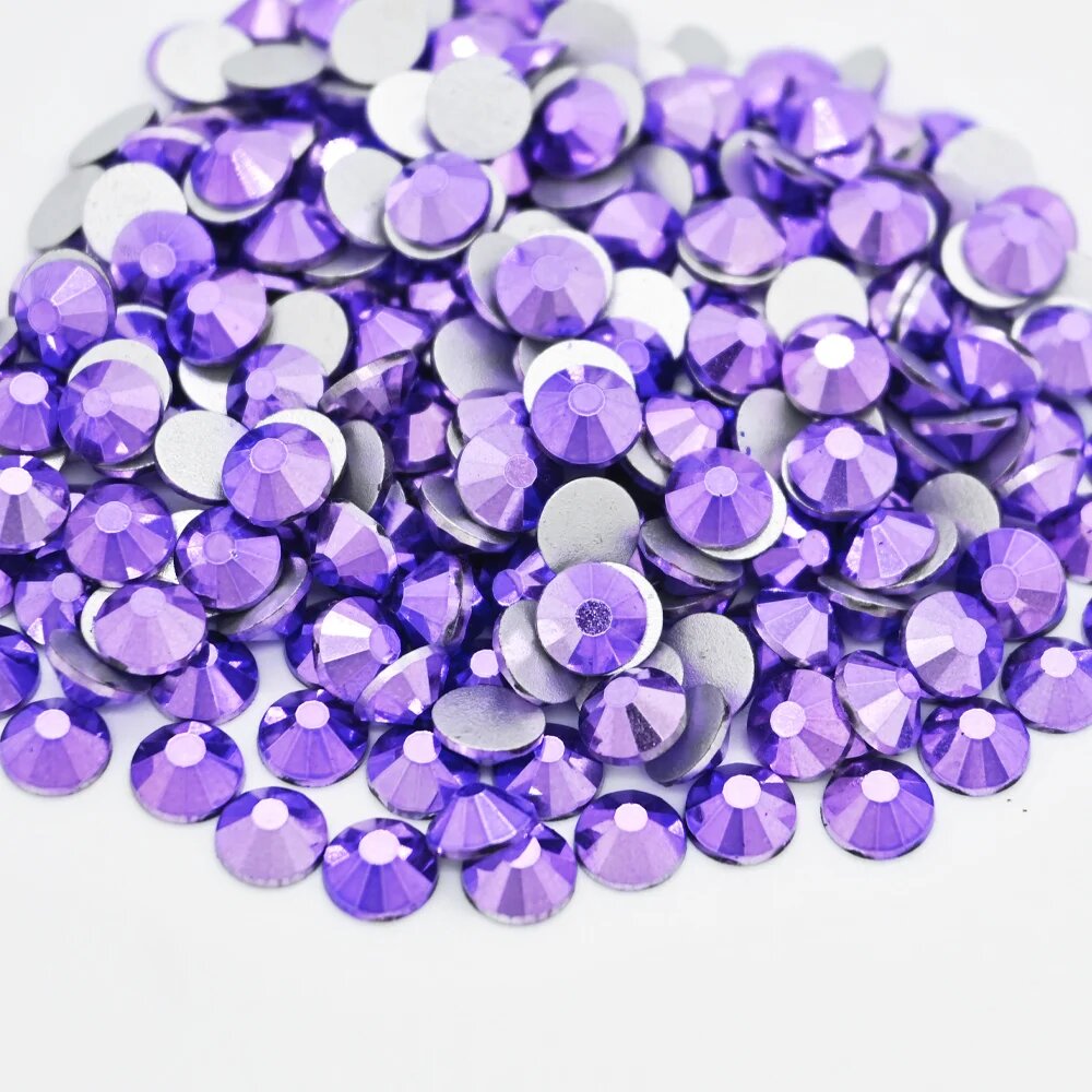 Стразы Mine Lt.violet SS6-SS30 круглые