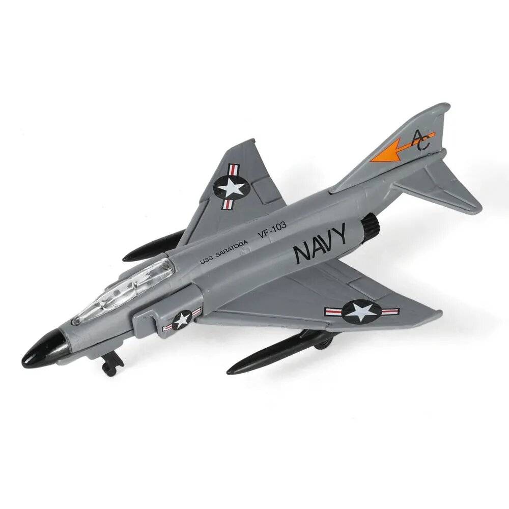 Мини-модель McDonnell Douglas F-4J Phantom II, высокодетализированная мини-копия, идеальный подарок на авиационную тематику, идеально подходит для офисного декора