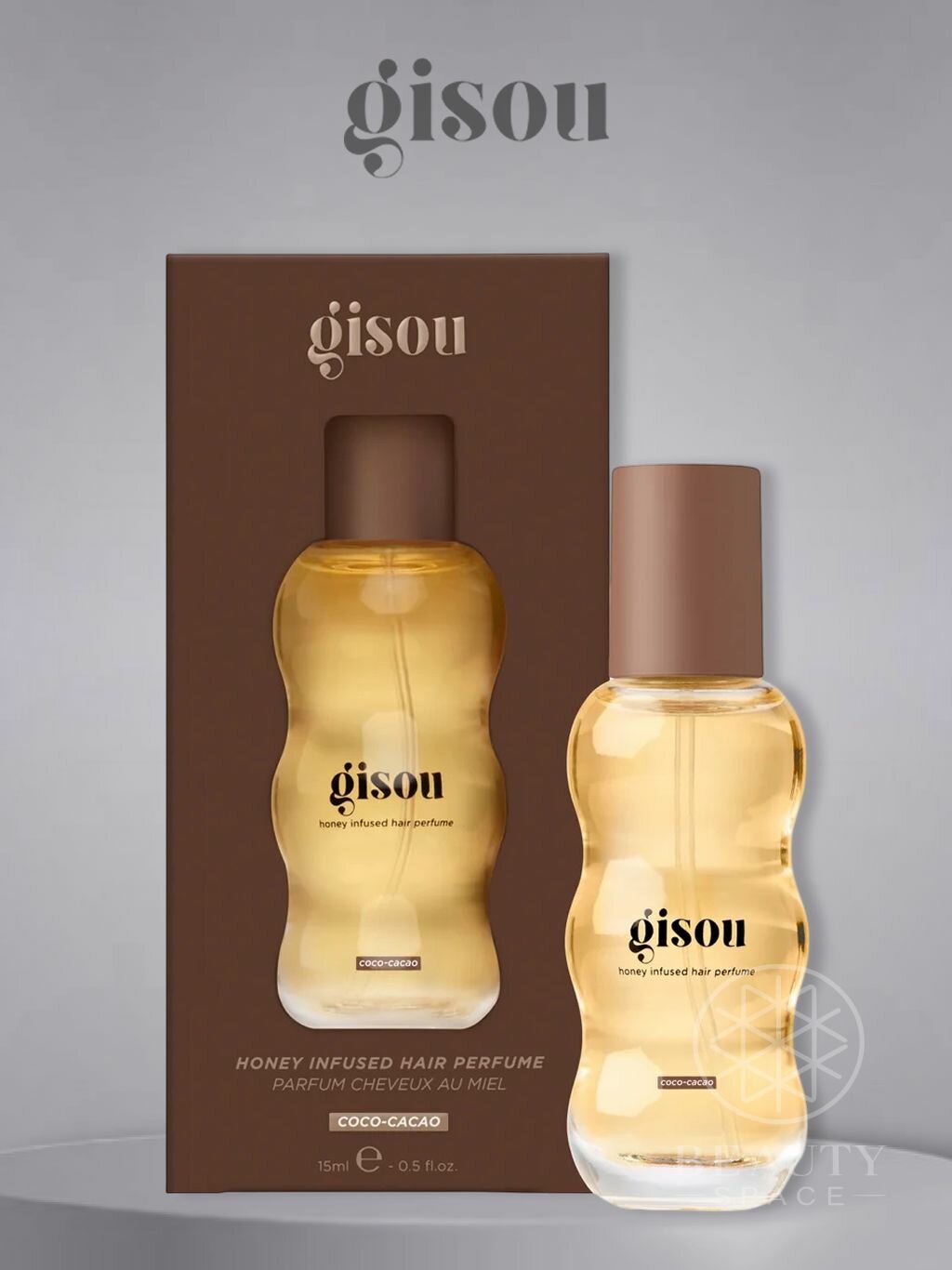 Gisou Парфюм для волос Gisou Honey Infused Hair Perfume (Coco-Cacao), 15ml