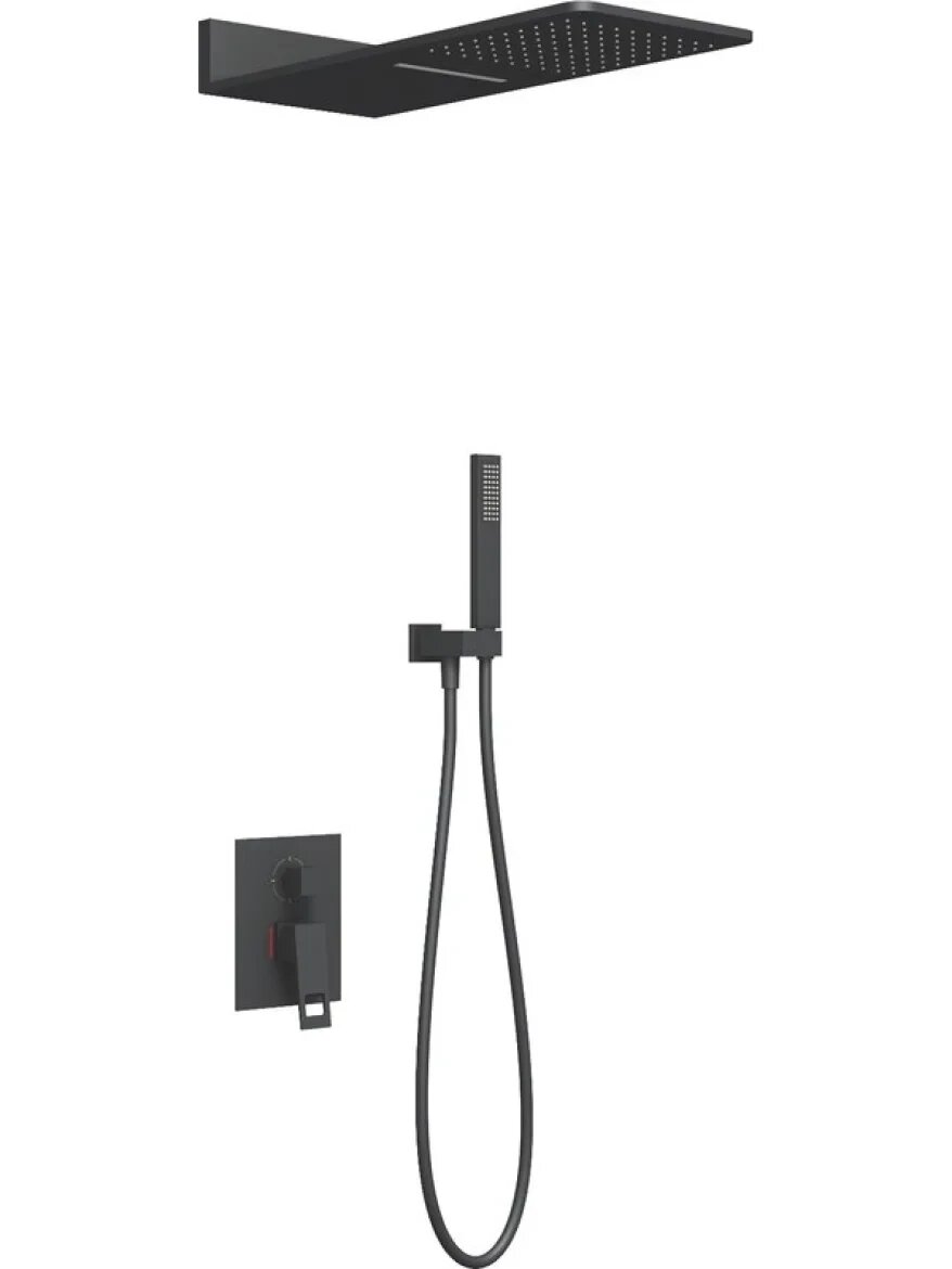 Душевой комплект Timo Briana SX-7139/03SM С внутренней частью, черный