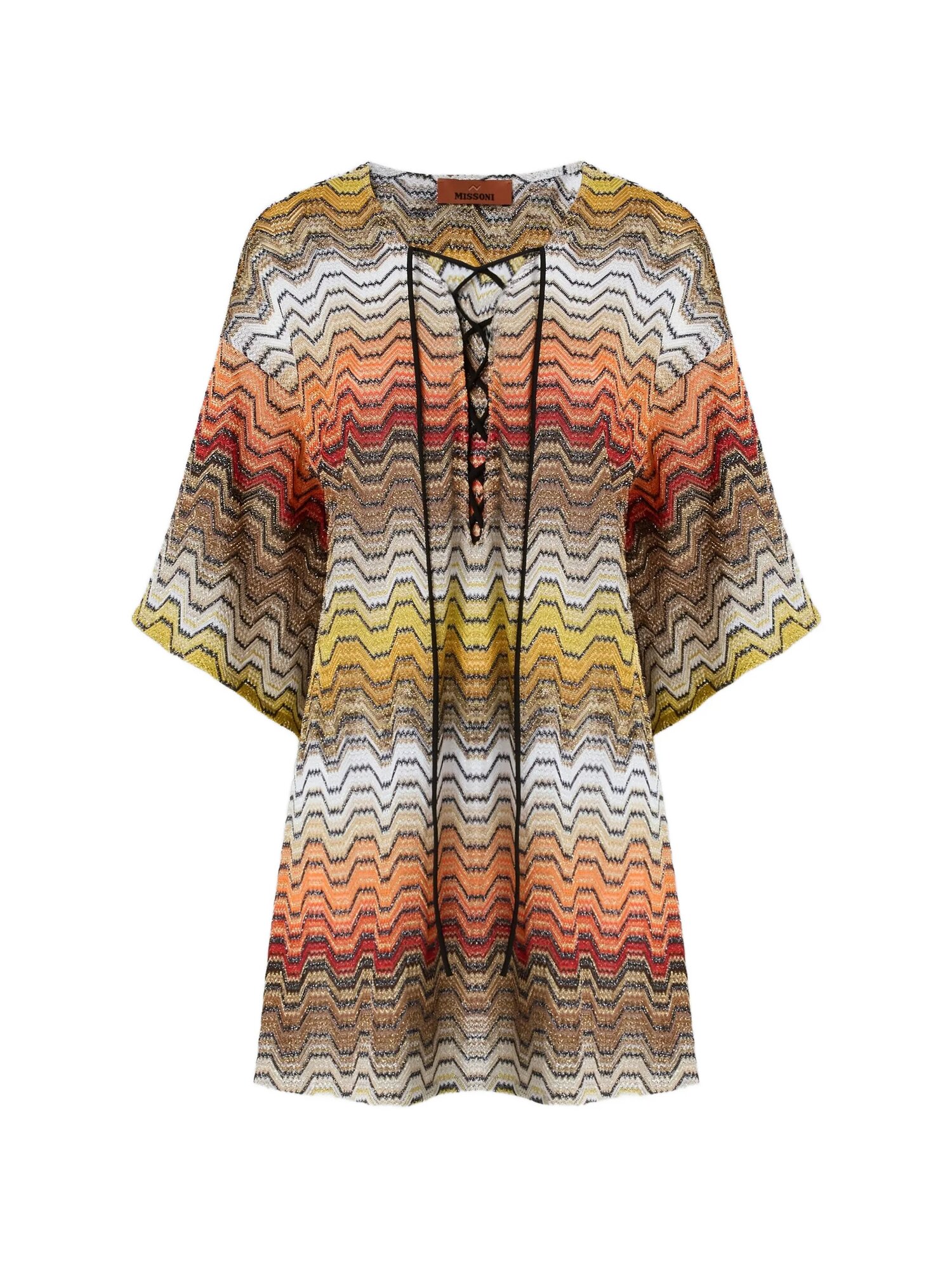 Накидка Short caftan in viscose lamé