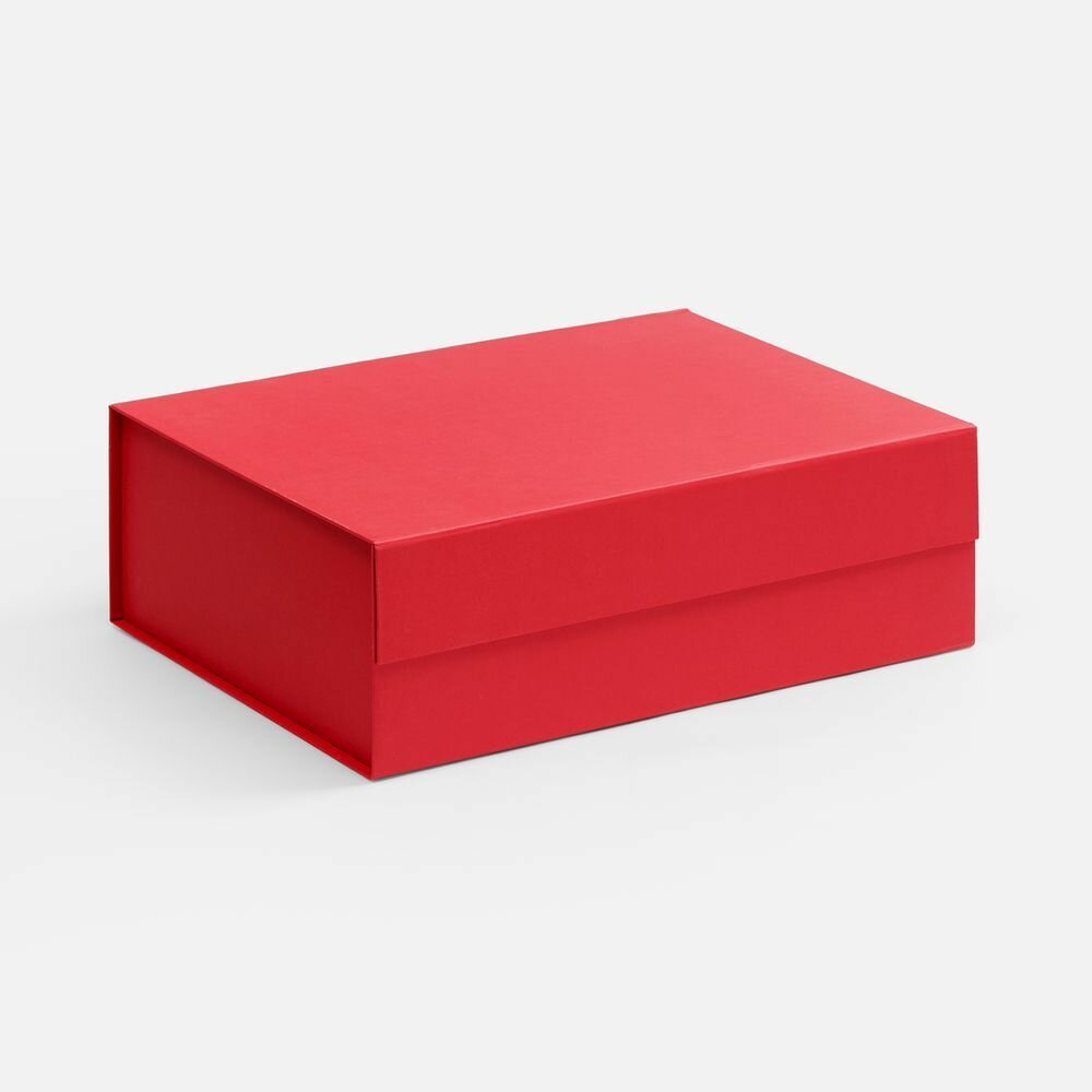 Коробка складная RealBig Fold, красная, 45x31x14,5 см