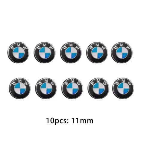 Наклейки BMW 10шт 11мм