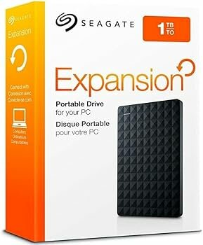 Внешний жесткий диск Expansion, HDD, 1ТБ, M.2, 2.5", черный