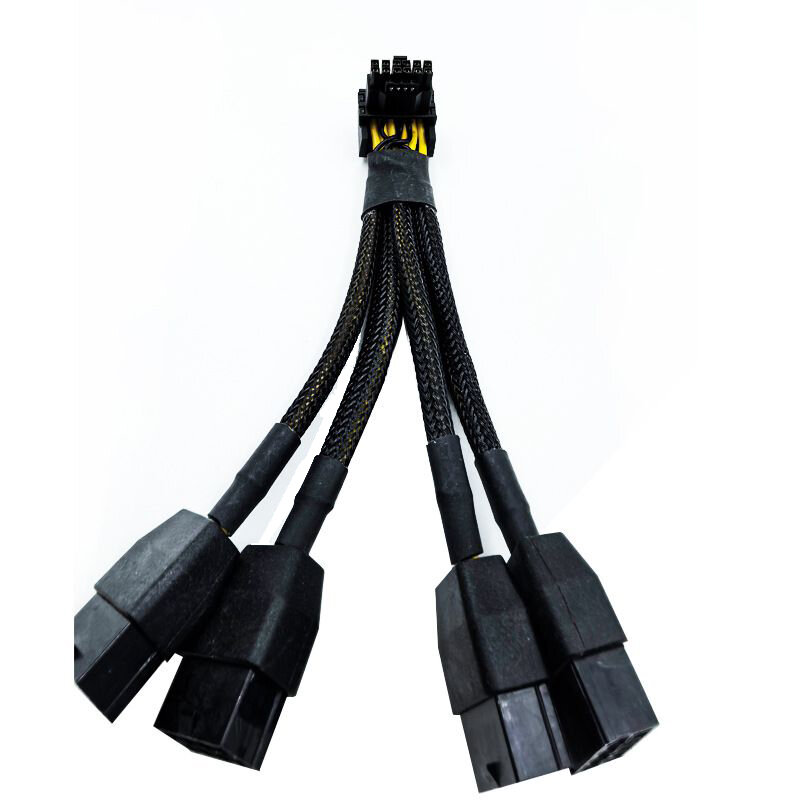 Кабель питания видеокарты 234x8PIN на 16P адаптерный PCIe 50 RTX4090 4080 12VHPWR