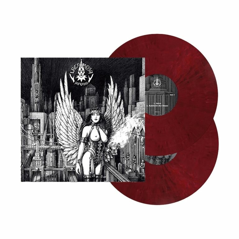 Виниловая пластинка Lacrimosa - Inferno 2-LP Bloodred