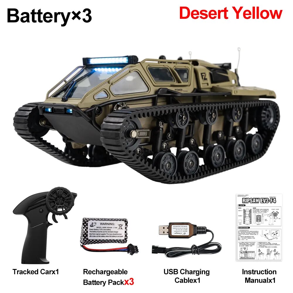 JJRC C8812 1:16 Внедорожный дрифт-кроулер с гусеничным приводом, радиоуправление 2.4G, поворот на 360 , 13 переключаемых режимов подсветки, с двойным мотором. Для дорог, травы, грунта, снега.