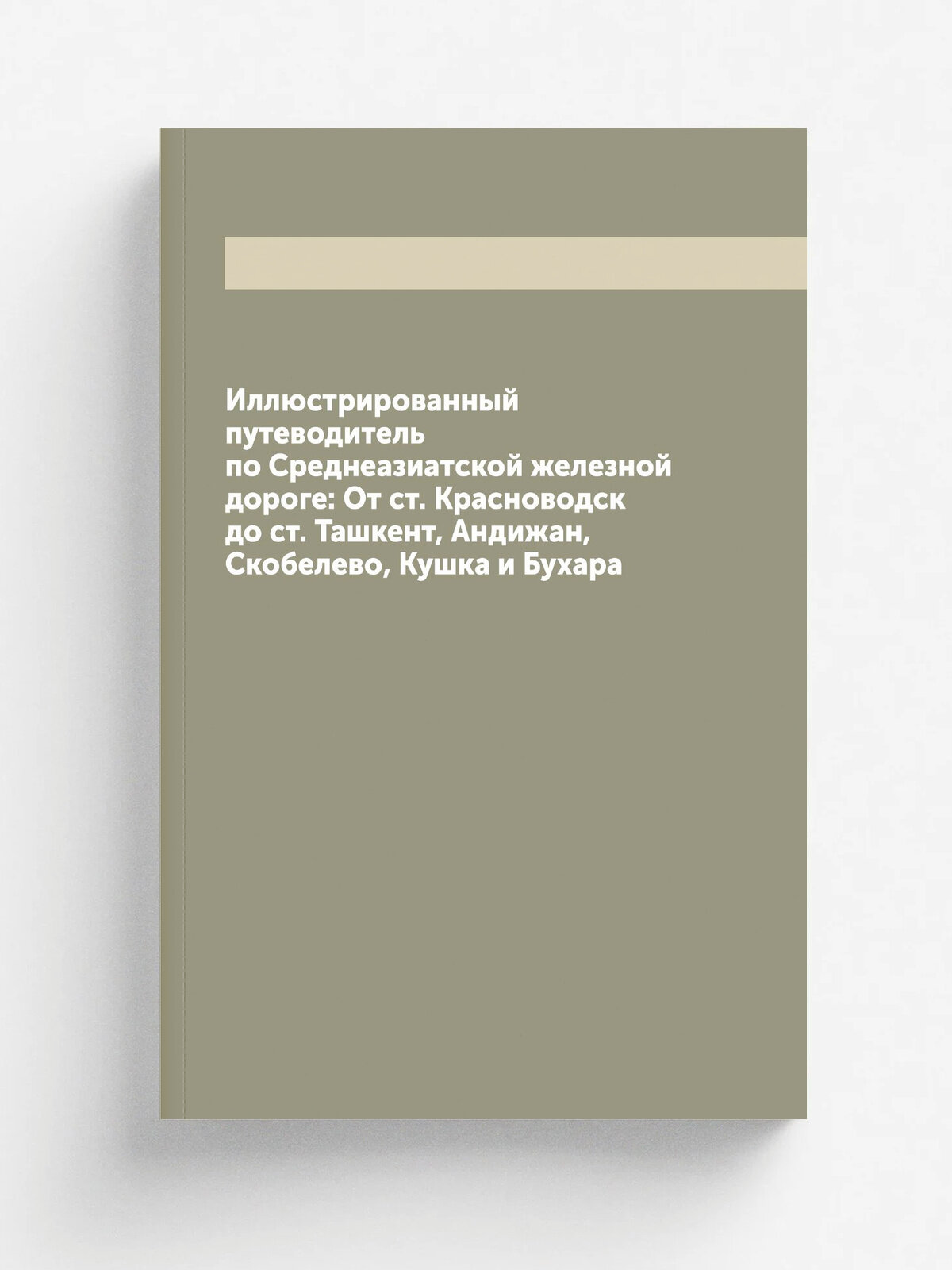 Иллюстрированный путеводитель по Среднеазиатской железной дороге: От ст. Красноводск до ст. Ташкент, Андижан, Скобелево, Кушка и Бухара