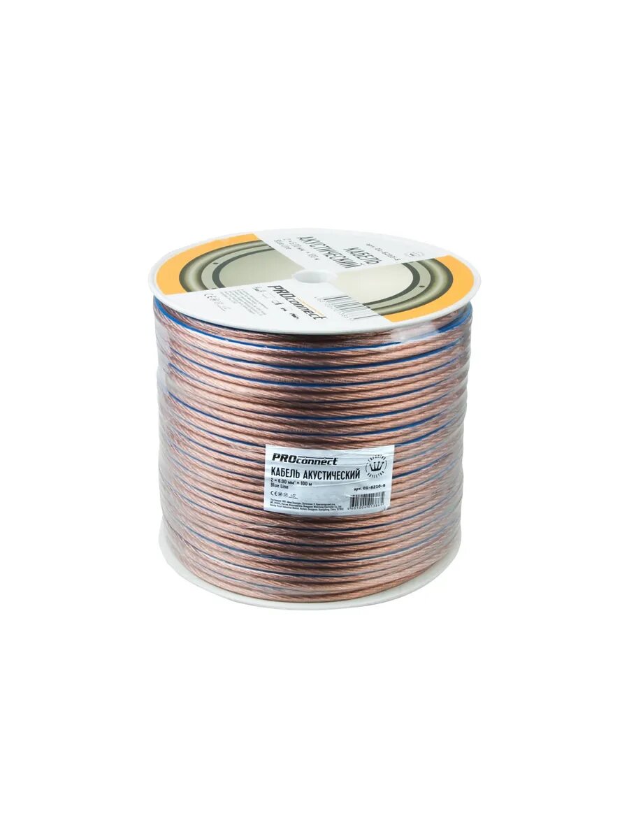 Кабель акустический PROconnect 01-6210-6 Transparent - 100 м