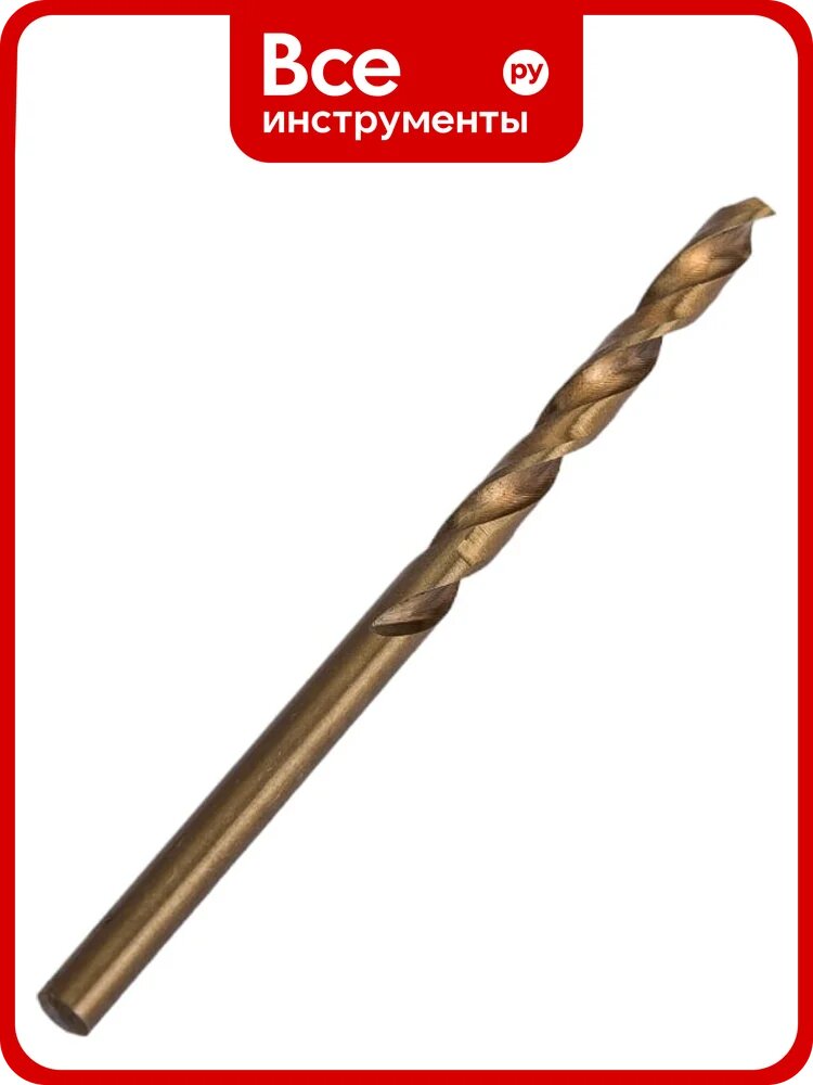 Сверло по нержавеющей стали (10 шт; 4 мм; Р6М5К5) GRAFF 754075