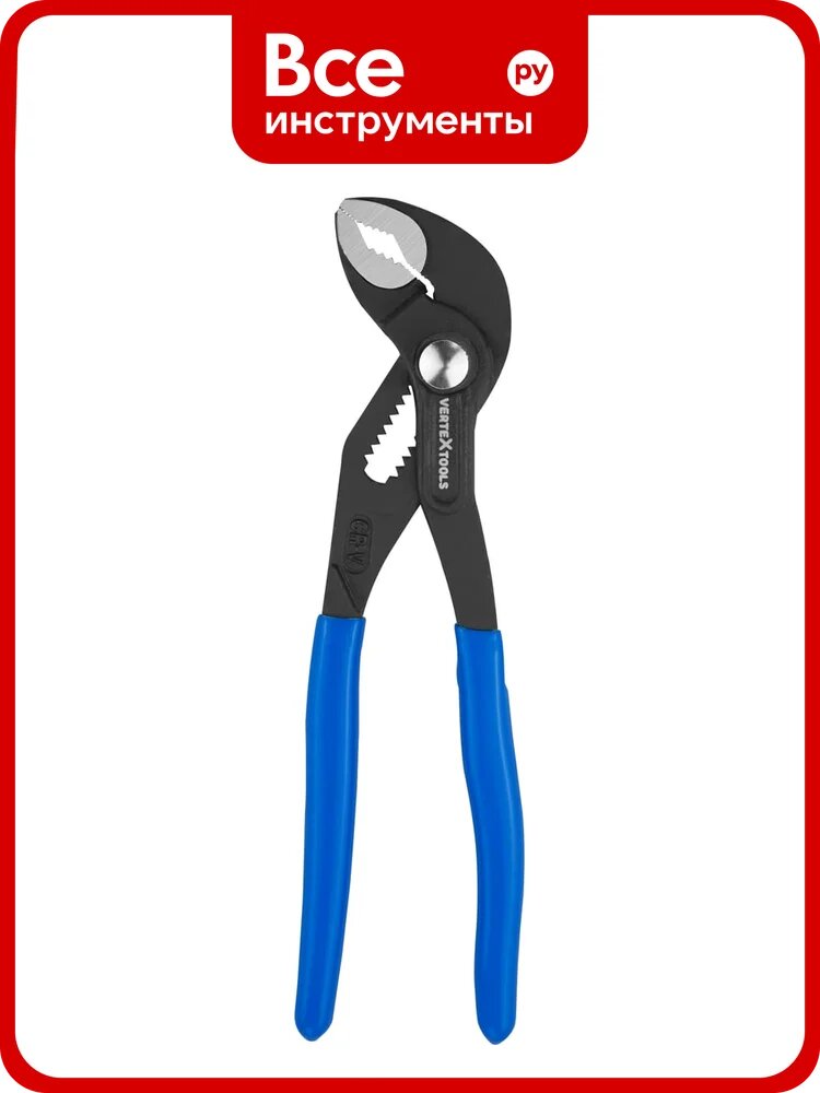 Переставные клещи vertextools 175 мм 0038-175