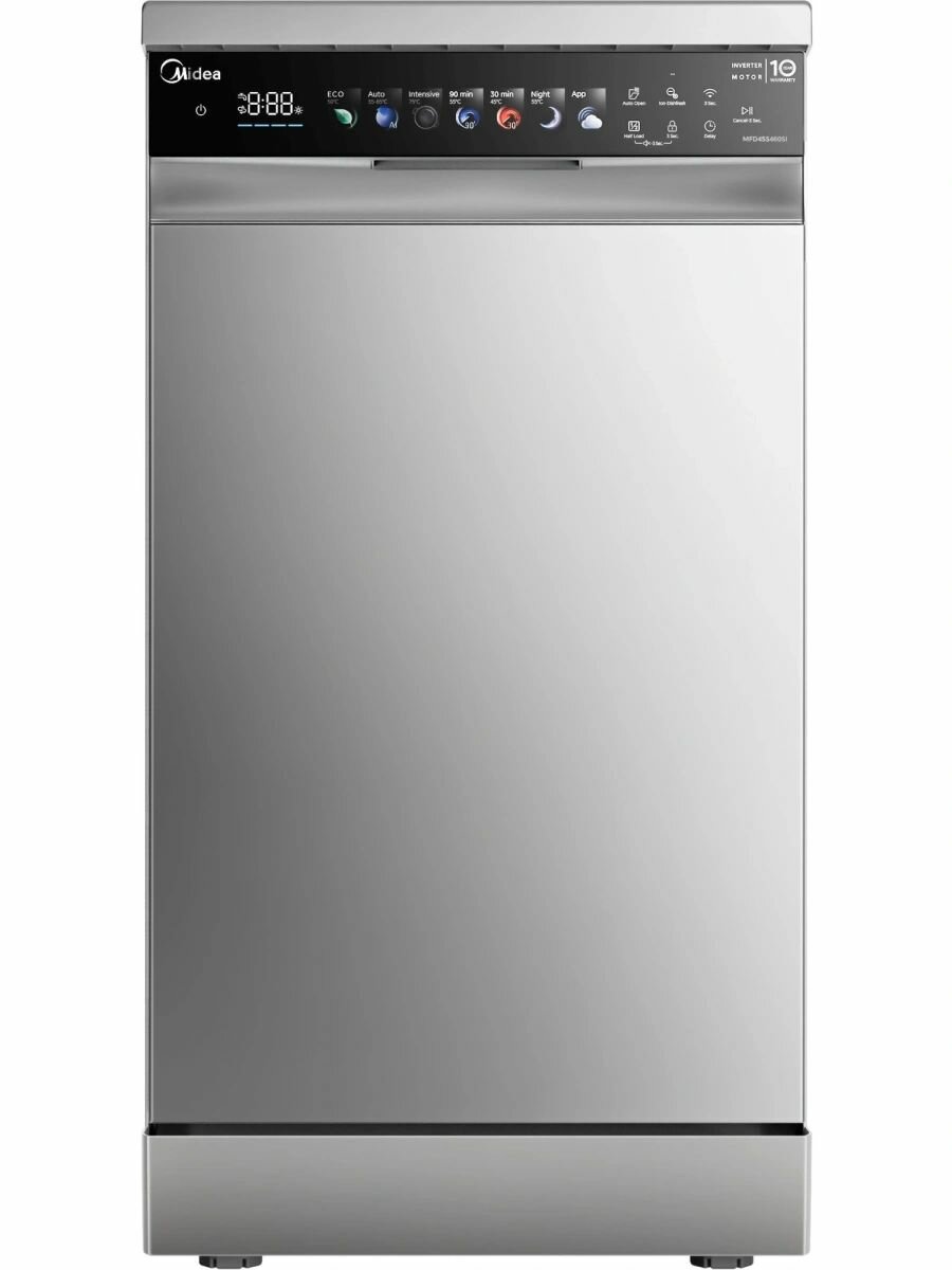 Посудомоечная машина Midea MFD45S460SI (узкая) инвертор