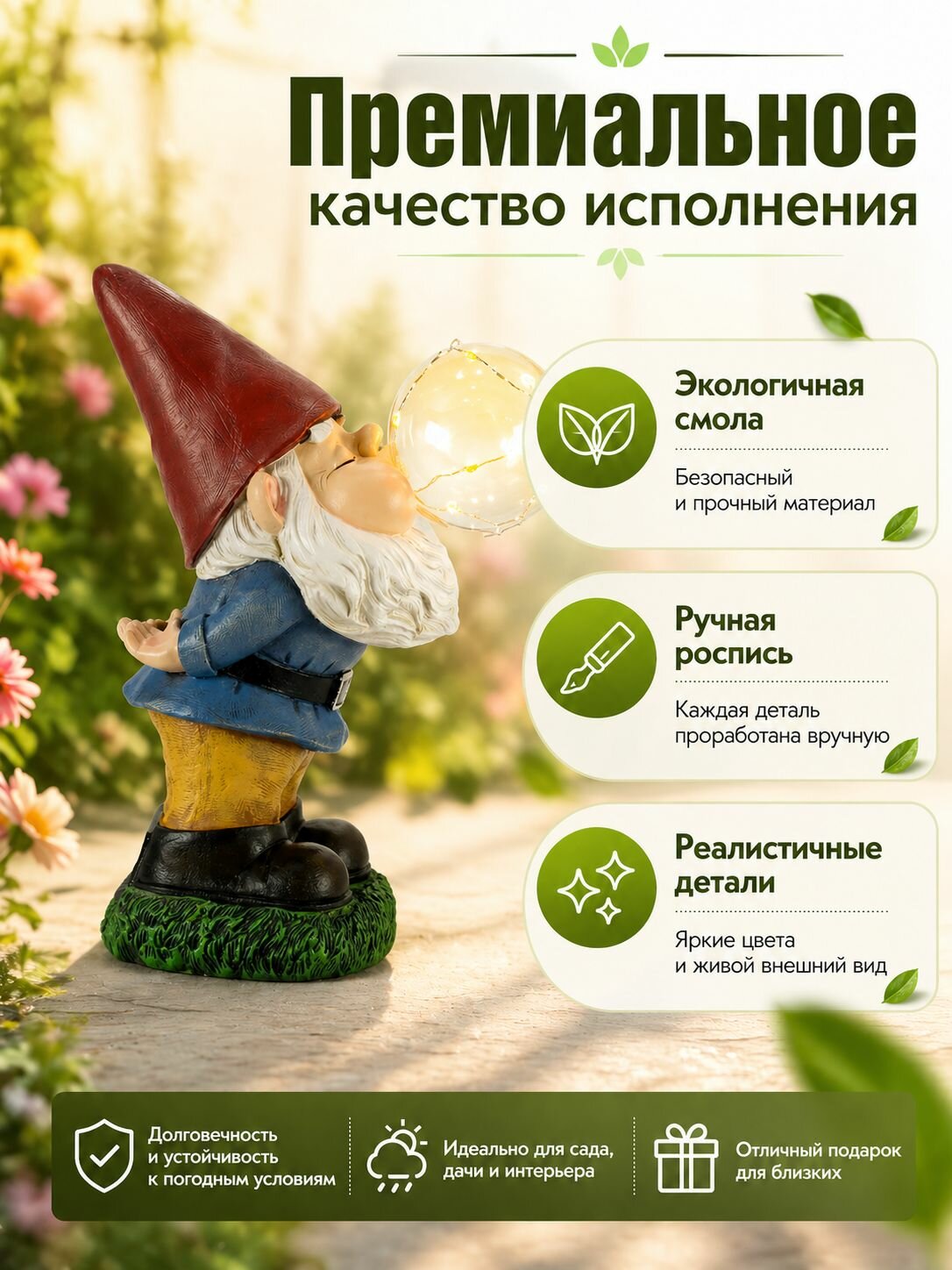 Фигурка садовая — фото 1