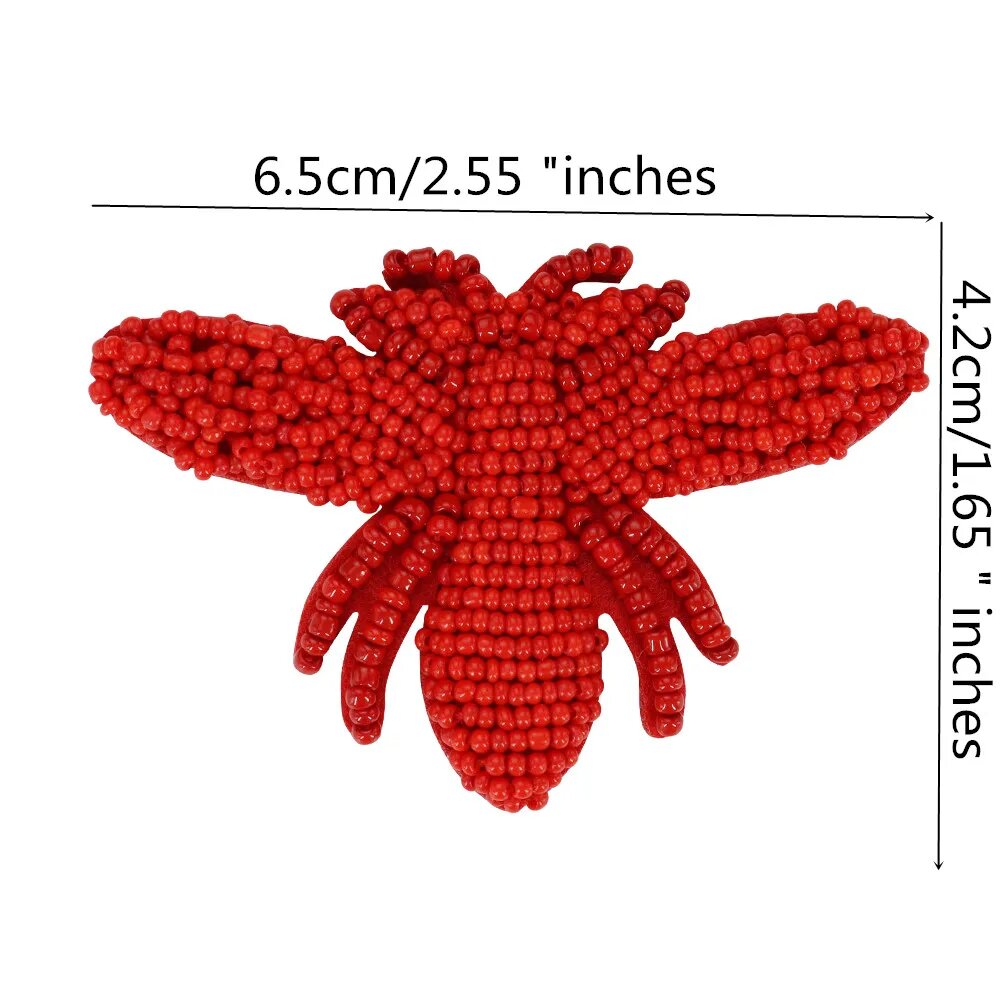 Нашивки из бисера 2 шт. E 2pieces