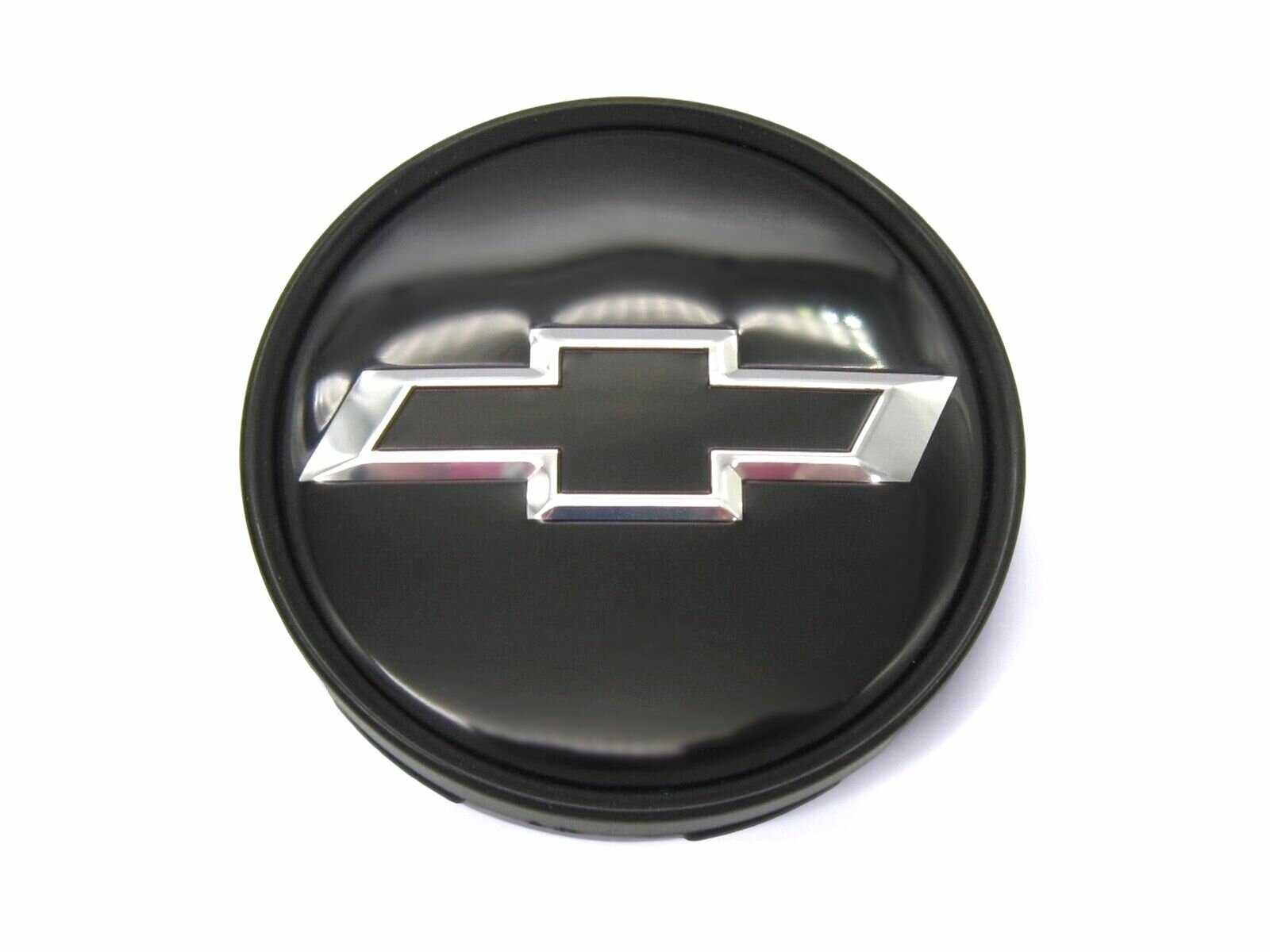 Колпачок заглушка на литой диск Chevrolet black модель 2 59/56/10 мм, 1 шт.