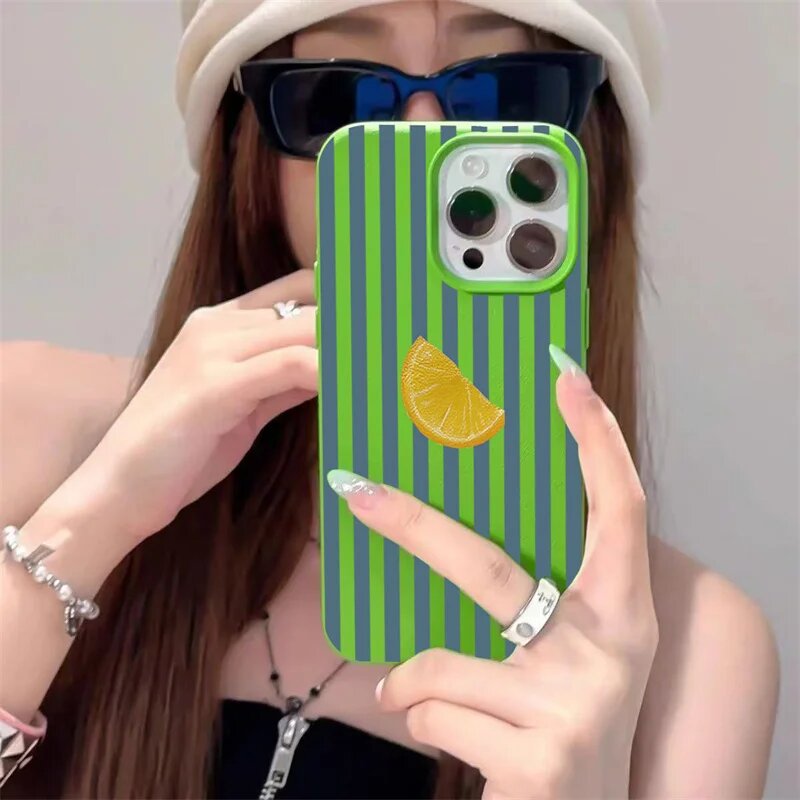 Чехол для iPhone 17, 16, 15, 14, 13, 12, 11 Pro Max с синим Айфон 14 Про Макс, T11410 Green