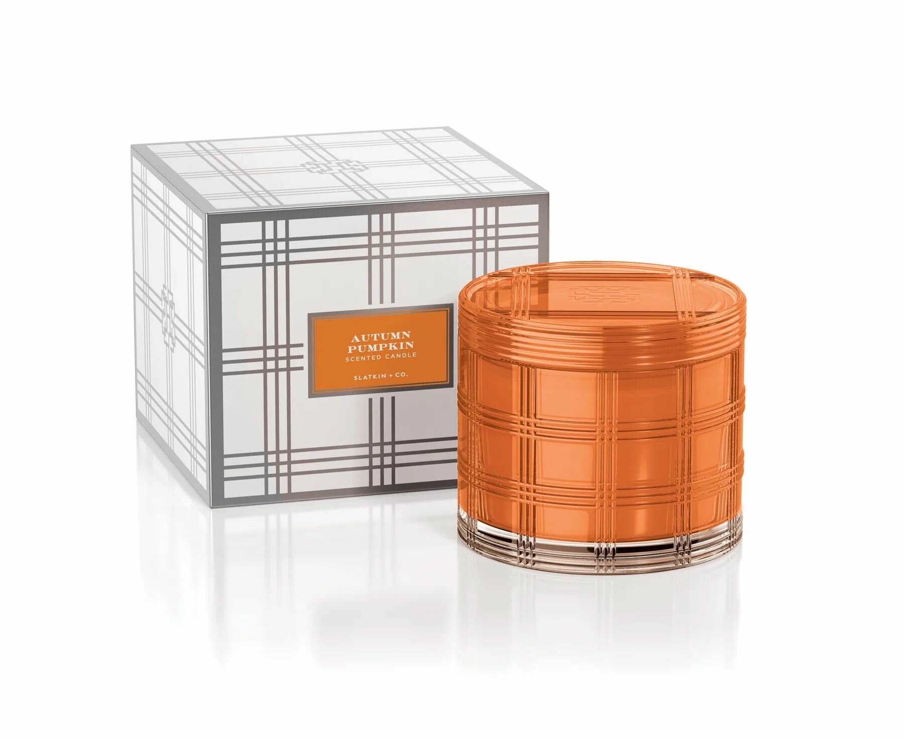 Homeworx by Slatkin Autumn Pumpkin 4-Wick Specialty Candle свеча ароматическая с 4 фитилями в подарочной коробке