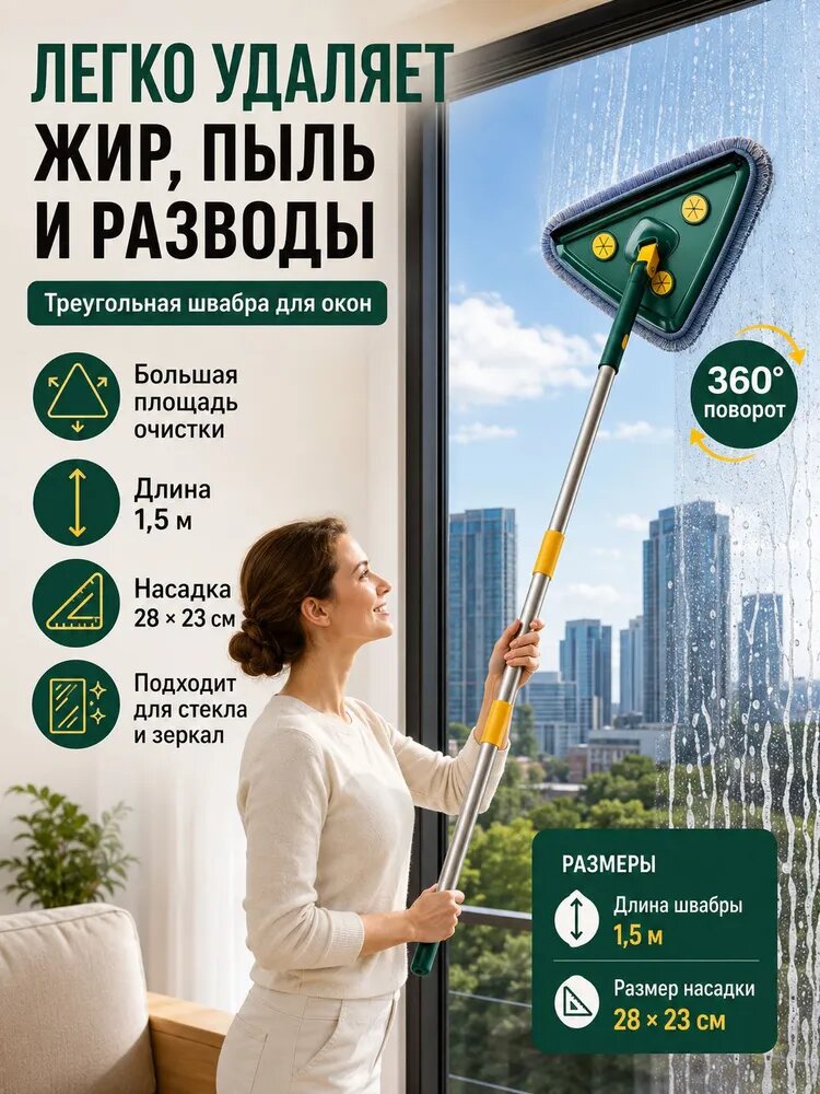 Насадка для ручной щетки, 1 шт