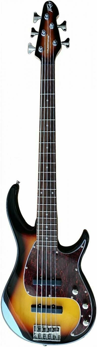 Бас-гитара PEAVEY Milestone 5 Plus Sunburst — фото 1