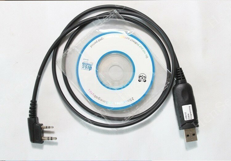 USB кабель для программирования раций для Baofeng +CD диск
