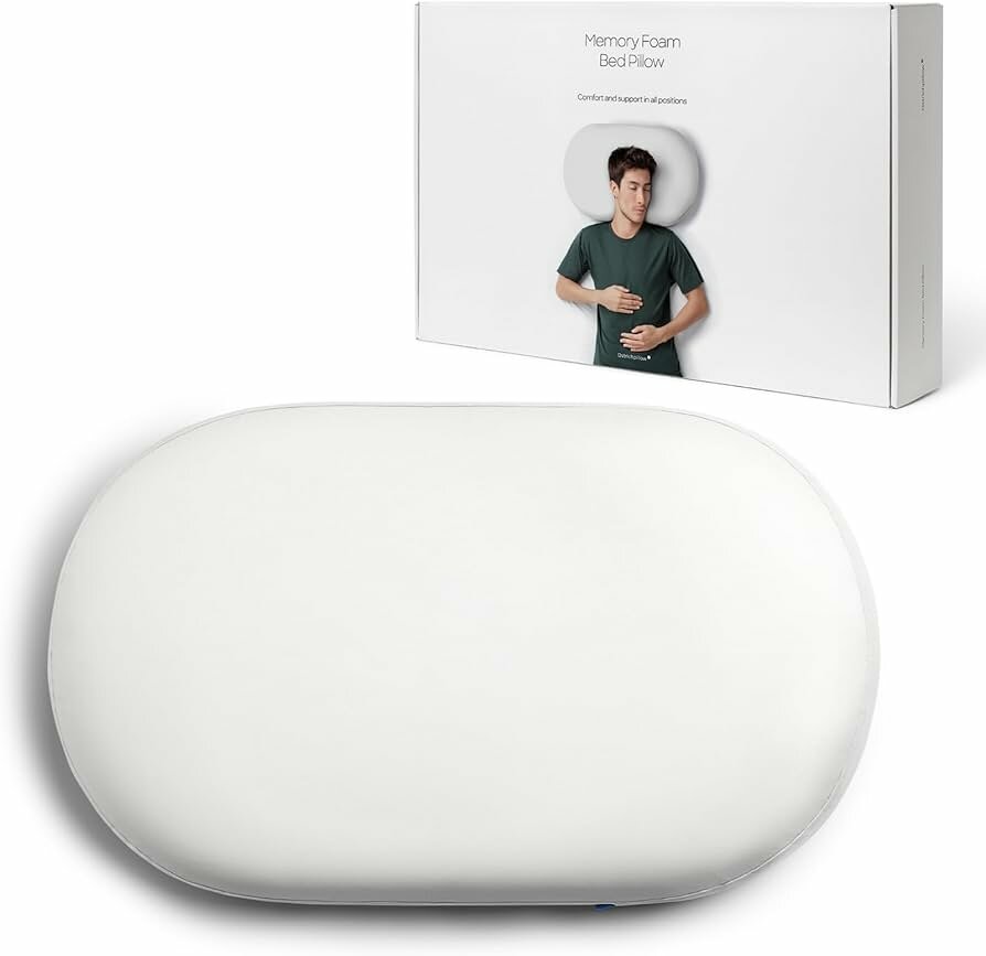 Ostrichpillow Подушка для кровати Bed Pillow - Powder White Standard