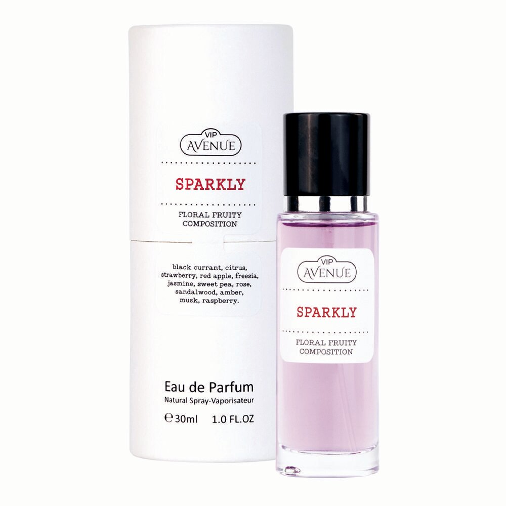 Парфюмерная вода Delta Parfum VIPAVENUE "Sparkly", женская, 30 мл