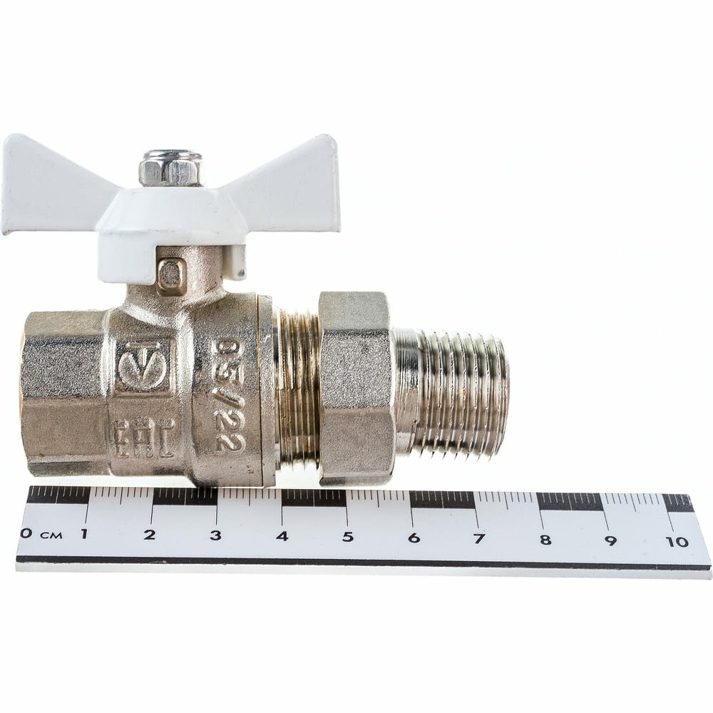 Шаровой кран с накидной гайкой 1/2" Valtec VT.227. NW.04 73275 — фото 1