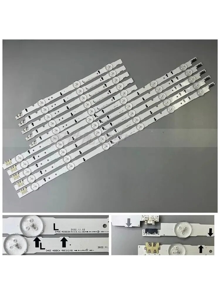 LЕD подсветка D4GE-400DCA-R1 / D4GE-400DCB-R1 для UE40H5000AK UE40H5000AS UE40J5100AU UE40J5120AU UE40J5550AU