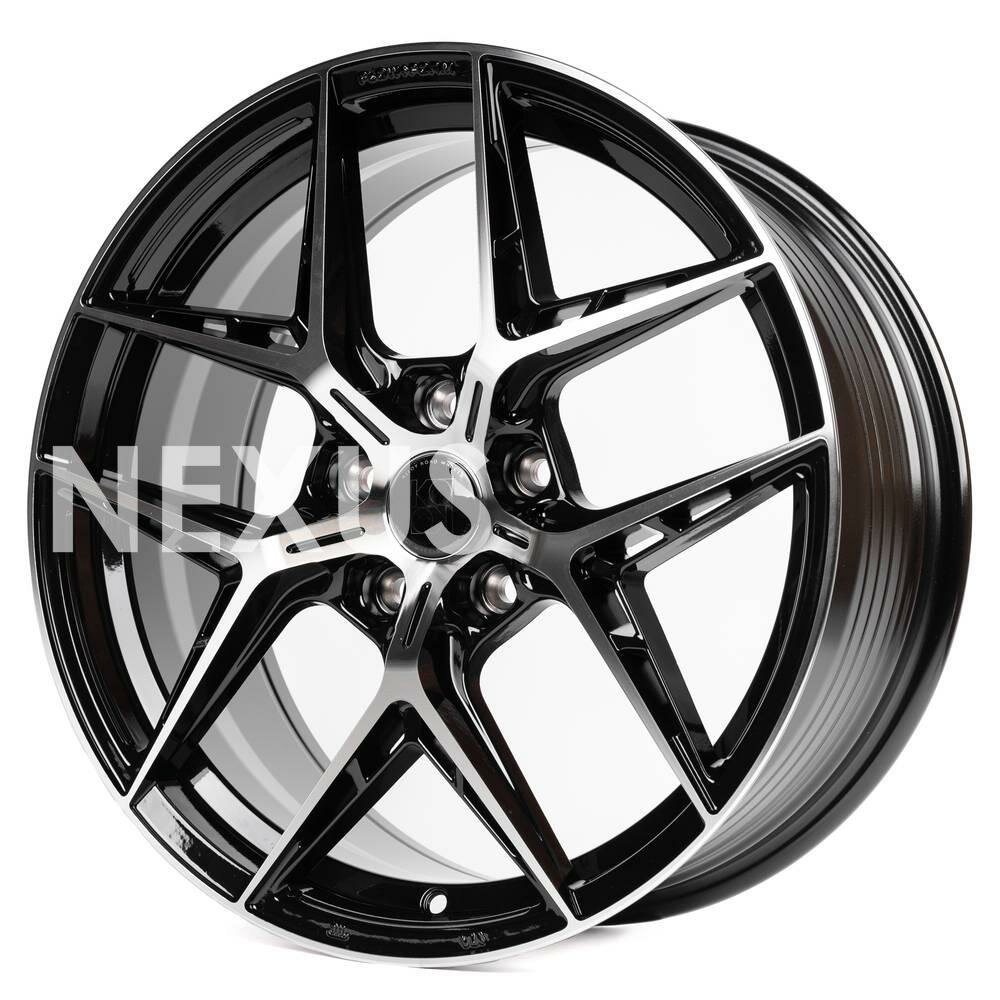 Литые диски 4 шт, комплект VAGE FF596 R18 8J 5x114.3 ET38 dia 73.1 MB