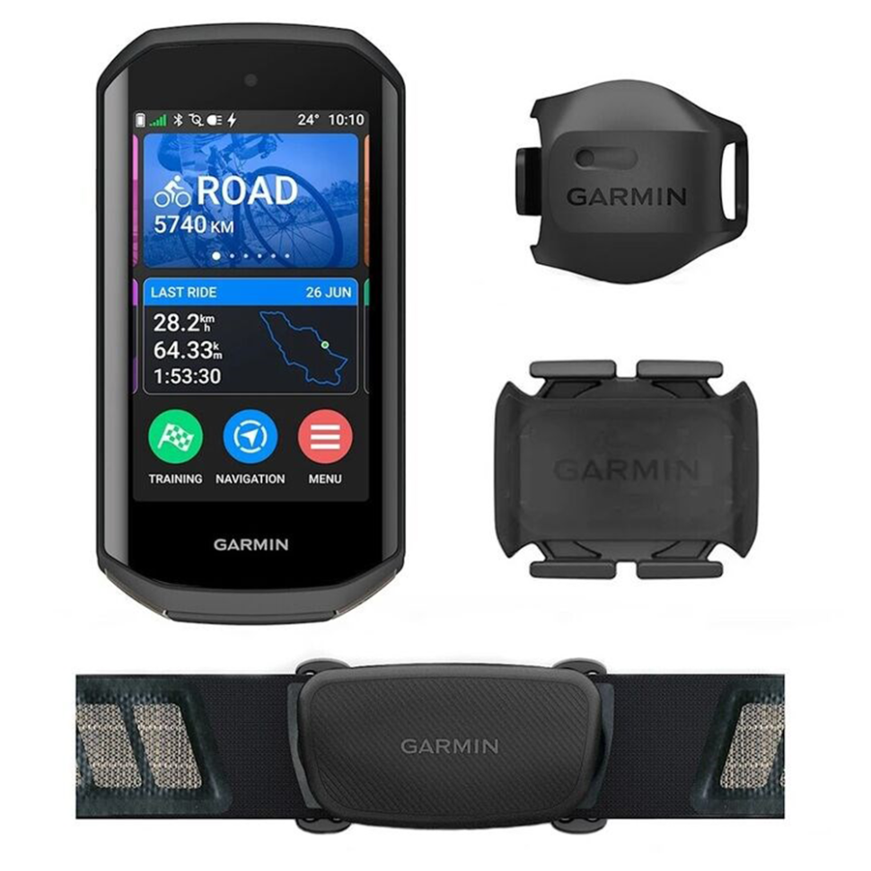 Велокомпьютер Garmin Edge 1050 Bundle (010-02890-21) (с дополнительными датчиками в комплекте)