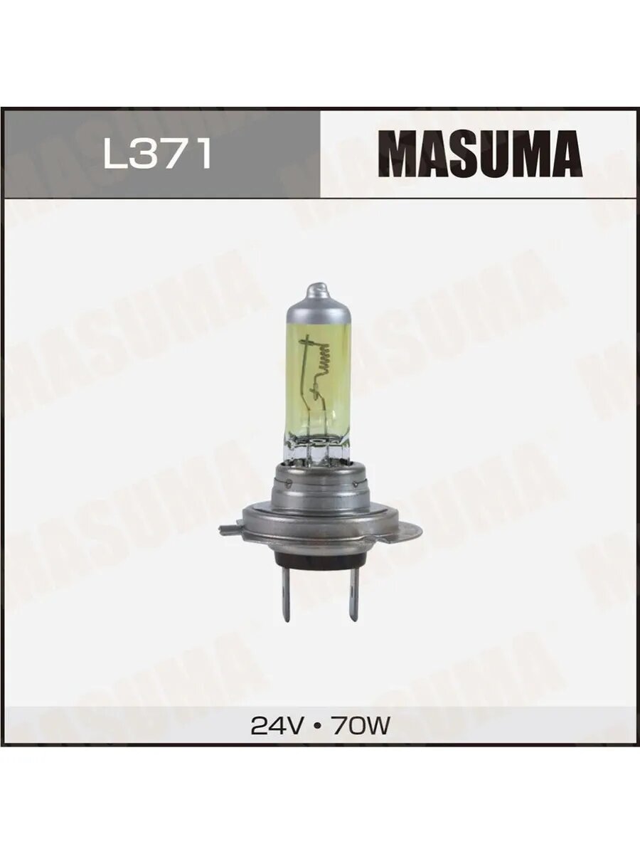 Лампа 24 В H7 70 Вт галогенная желтый