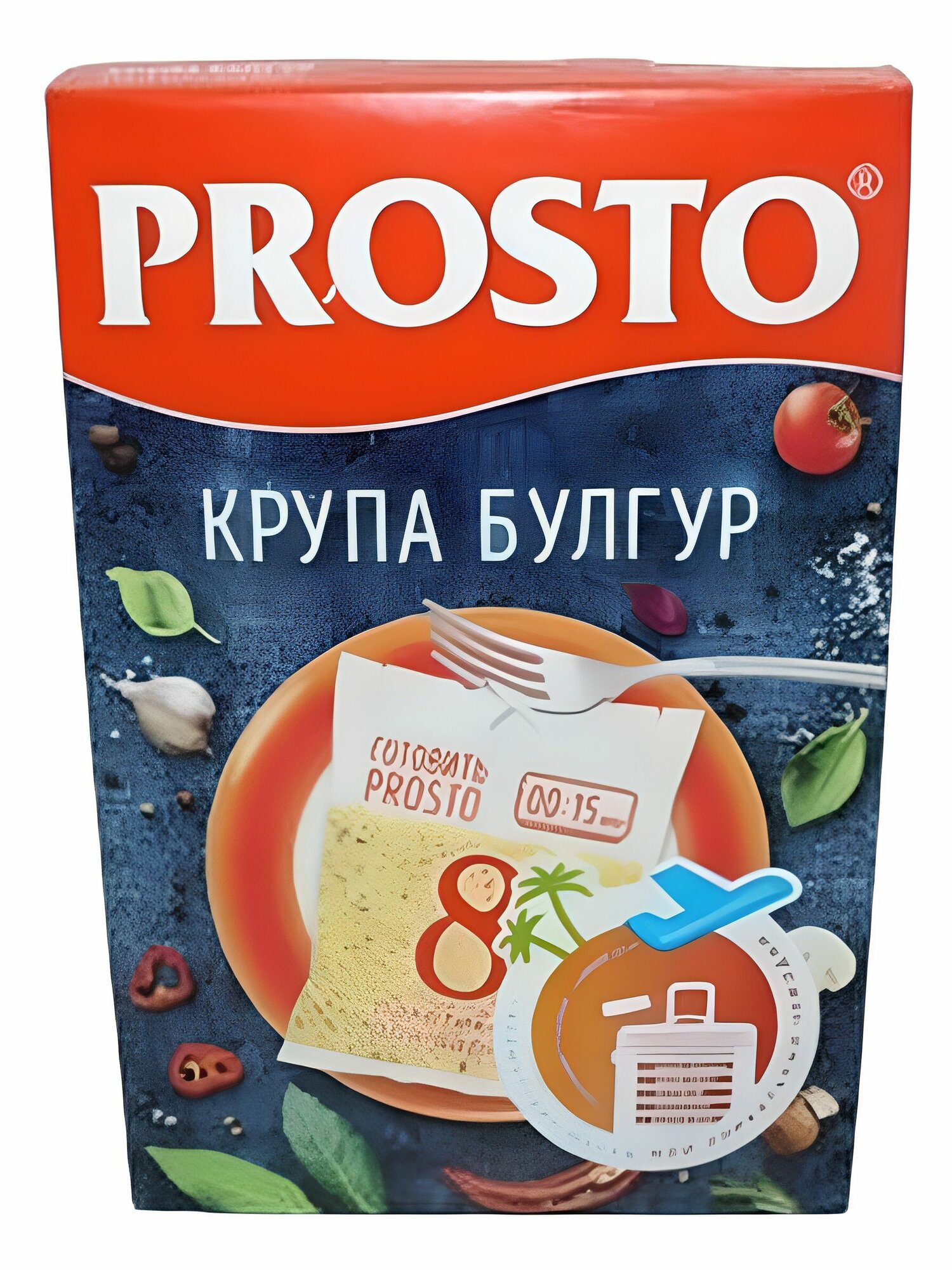 Булгур PROSTO, в пакетиках, 8х62,5г