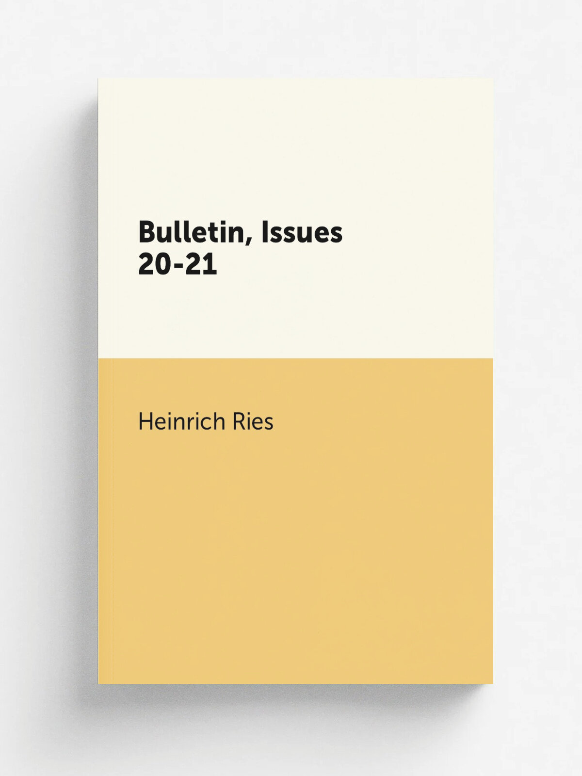 Bulletin, Issues 20-21