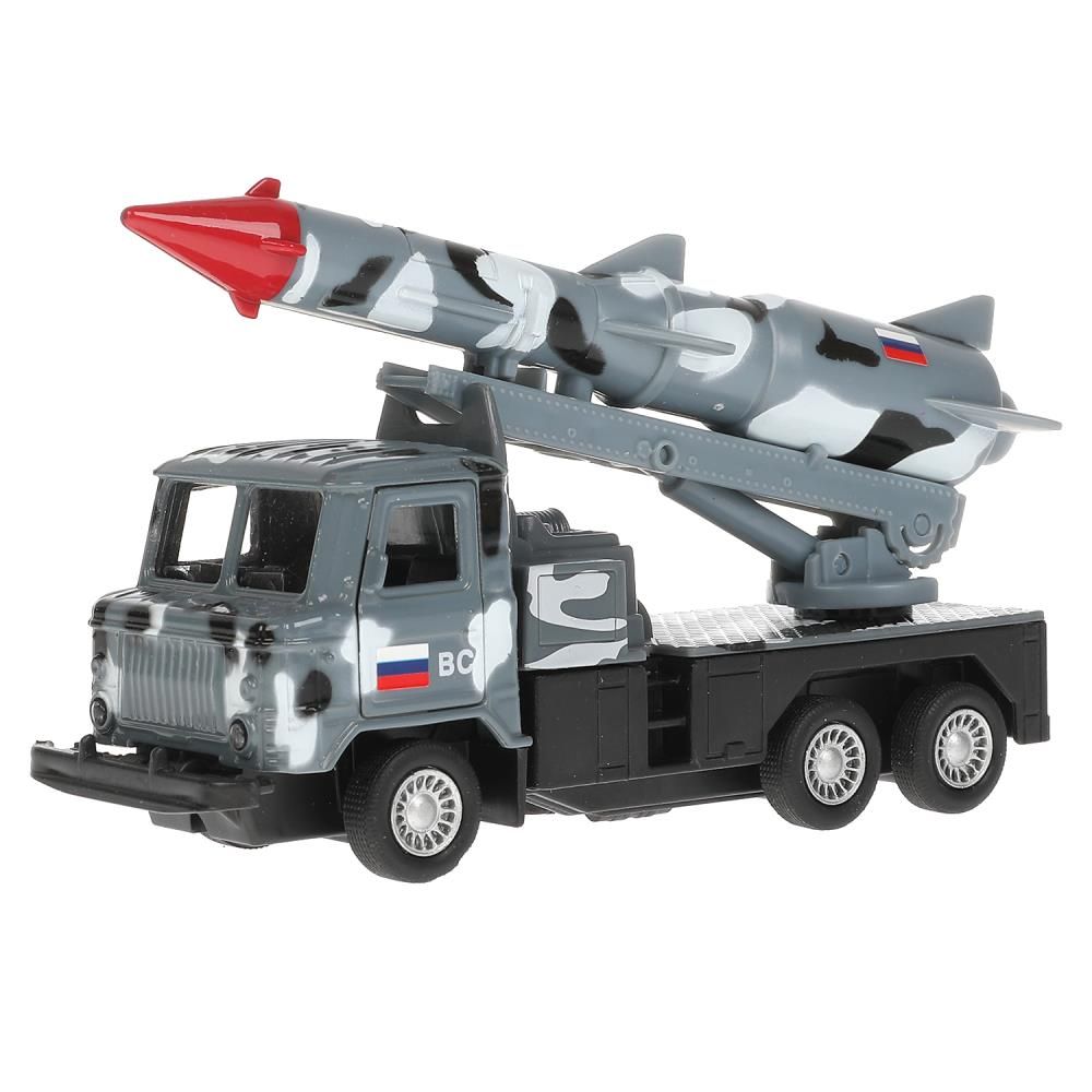 Технопарк инерционная металлическая модель Ракетная установка ГАЗ 66
