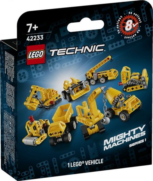 Lego 42233 Полная коллекция строительной техники, серия 1