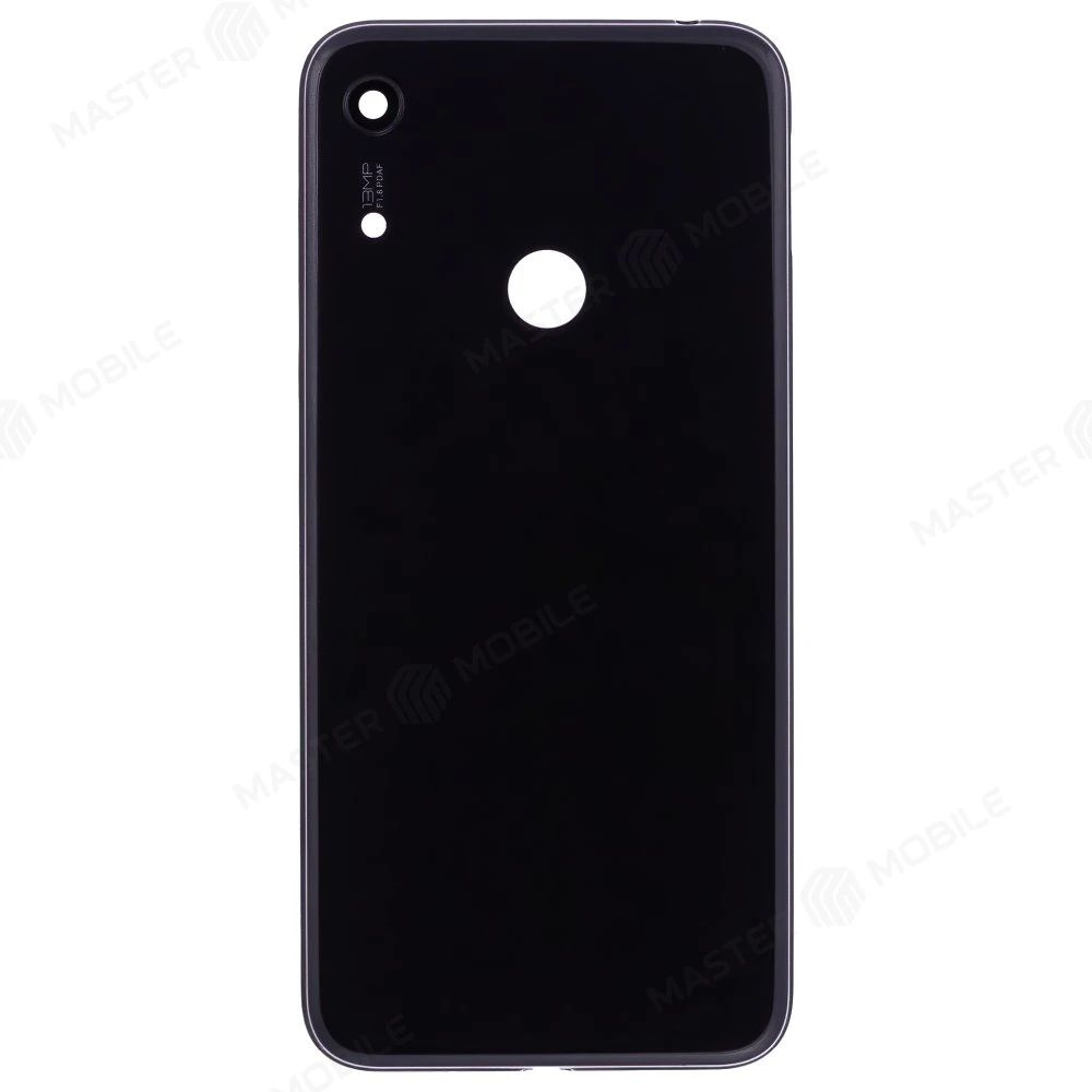 Задняя крышка для Huawei Honor 8A (JAT-LX1) / Honor 8A Pro (JAT-L41) (черный) (в сборе со стеклом камеры)