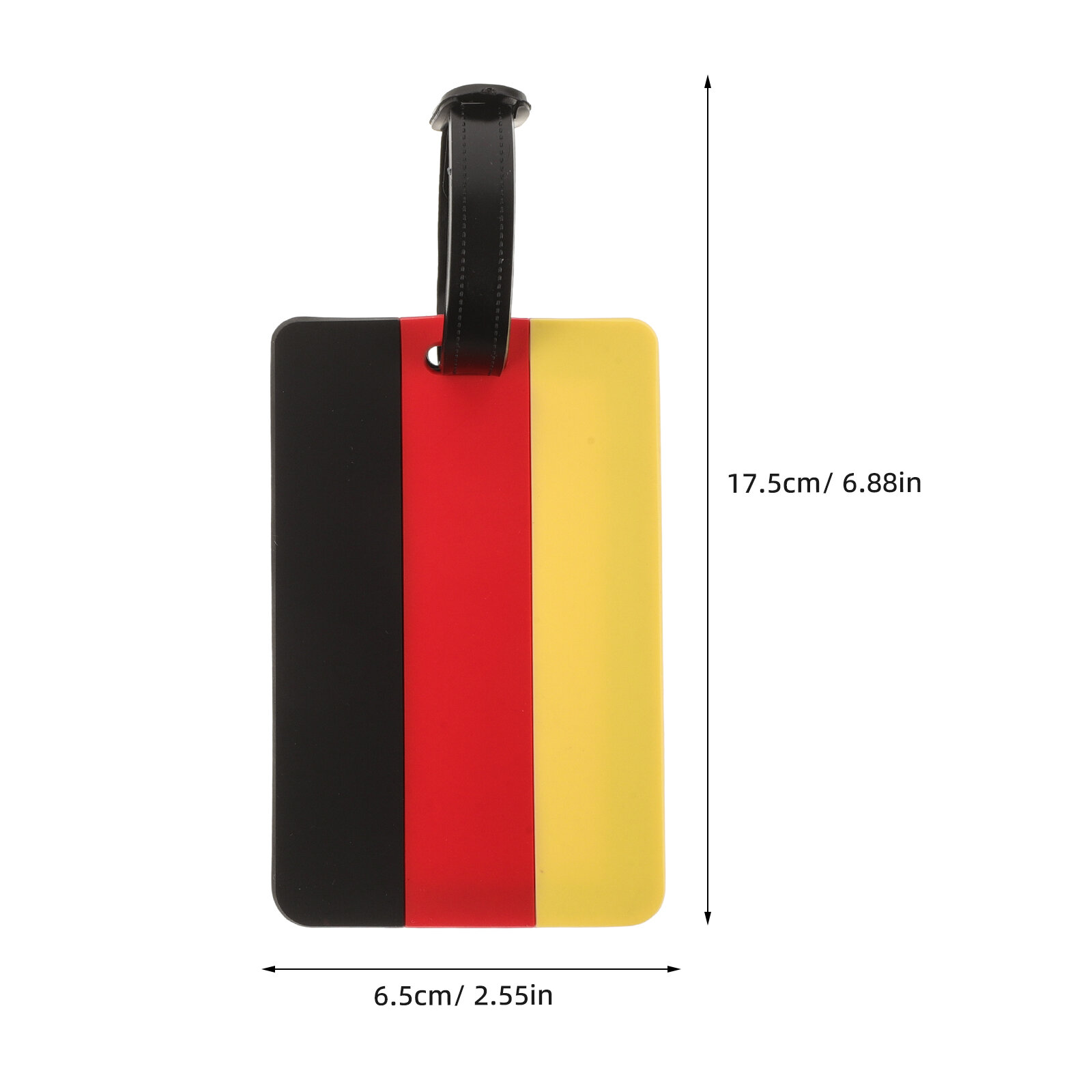2 Шт Метки Для Багажа Из PVC Надёжные И Долговечные 17.50X6.50X0.20Cm