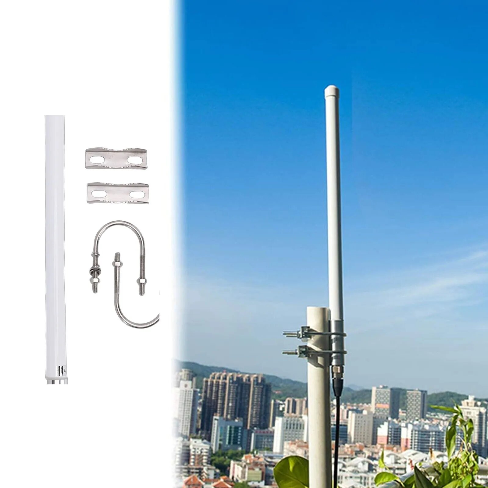 Антенна Aramox VHF/UHF 144/430 МГц для базовой станции