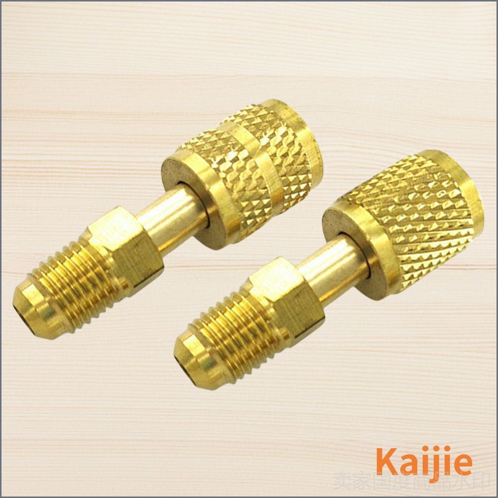 Переходник для заправки кондиционеров R410A R22 из латуни, комплект из 2 шт.