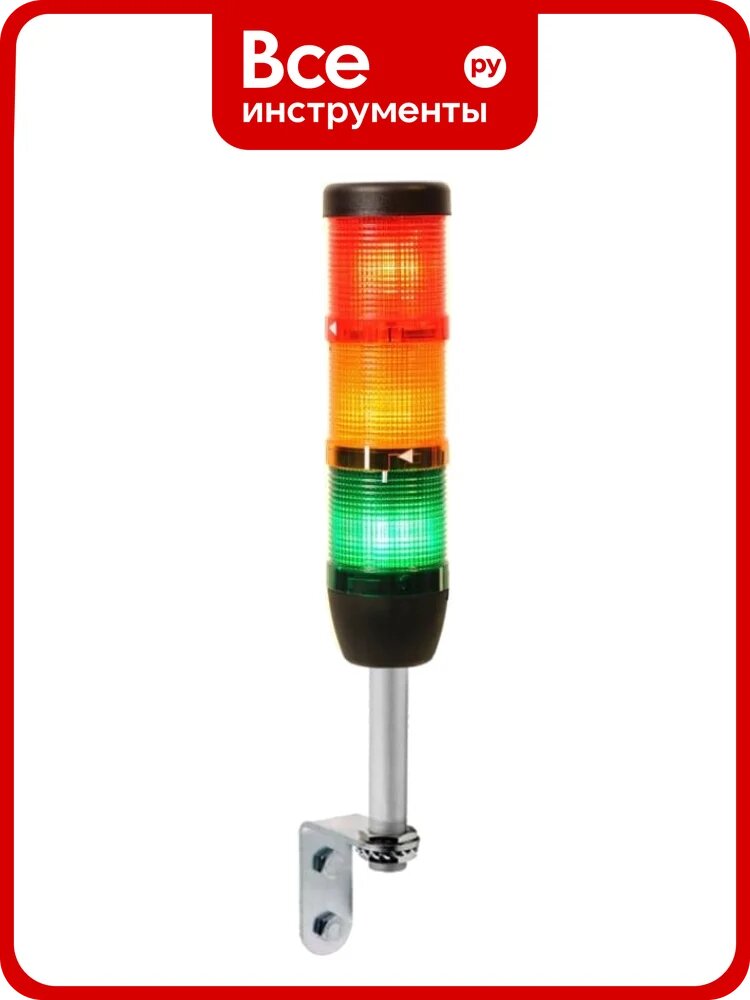 Сигнальная колонна Emas 50мм 24В, светодиод LED, зуммер IK53L024ZD01
