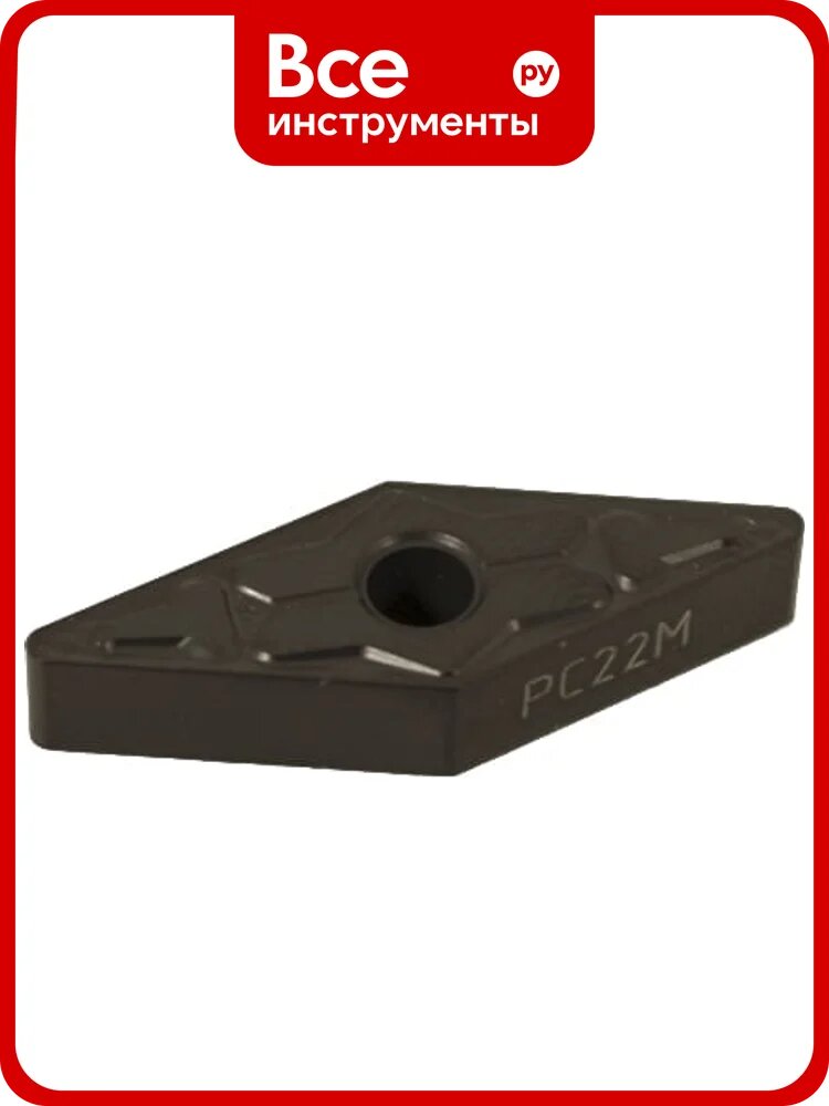 Пластина сменная ромбическая VNMG 160408-MT PC22M Русский Инструмент ri.369.42