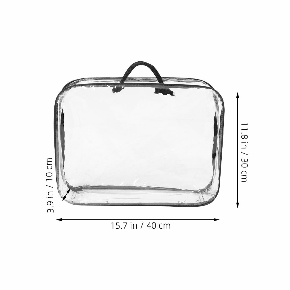 Прозрачный Чехол Для Одеяла 2 Штук Размер 40.00X30.00X10.00Cm