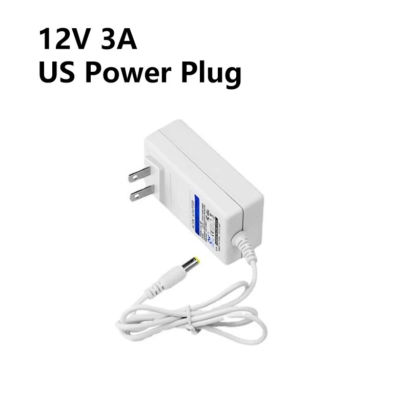 RGB LED контроллер Rybakov для ленты 12В 5050/2835 12V 3A US plug