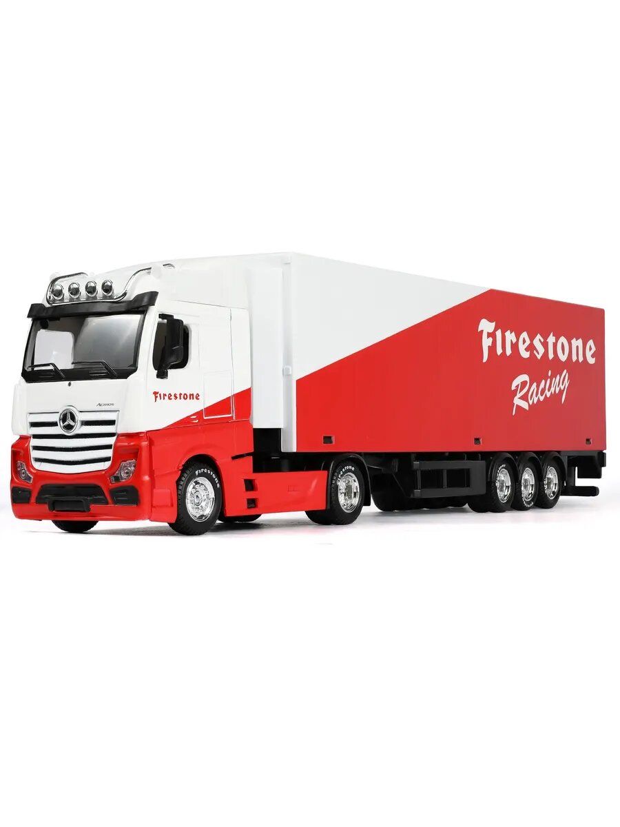 Игрушка Scania 1/43: полуприцеп-контейнер с большим металлич