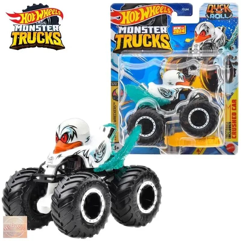 Машинка Mattel Монстр-трак FYJ44 2024 Duck 'n' Roll