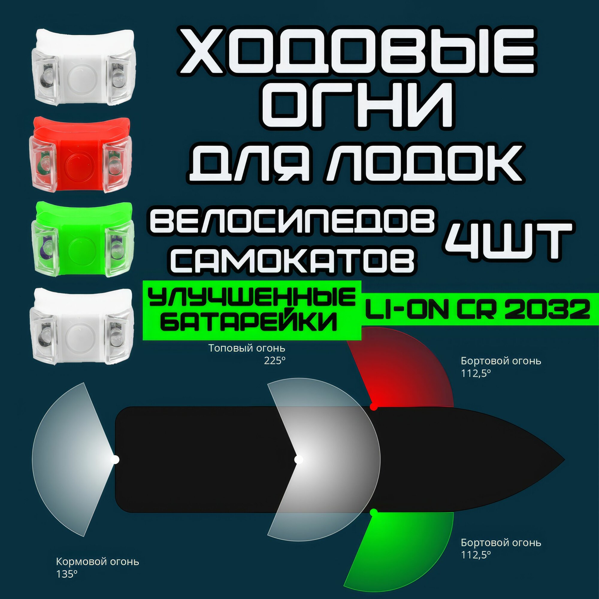 Осветительное оборудование для лодок, Артикул: 5181351020, Цвет: Белый